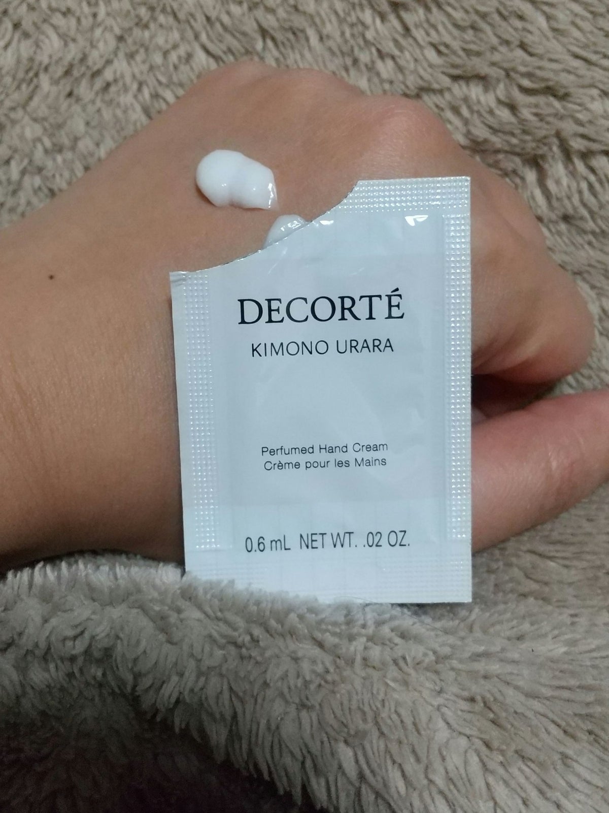 キモノ ウララ パフュームド ハンドクリーム |decortÉの使い方を徹底解説 【使った商品】キモノ ウララ パフュームド ハンド
