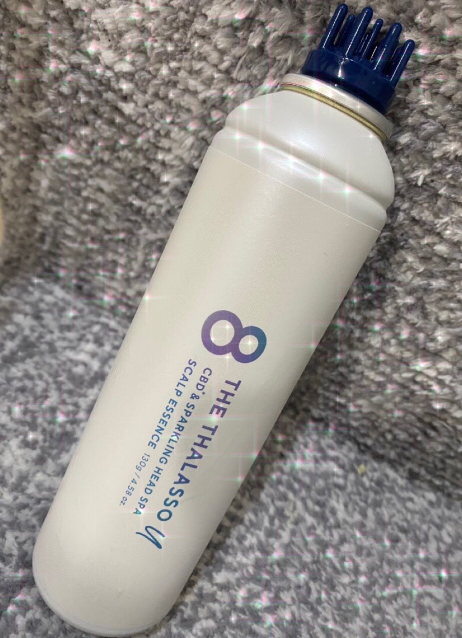 エイトザタラソ ユー Cbd&スパークリング ヘッドスパ スキャルプエッセンス|エイトザタラソの口コミ ヘッドスパ型の珍しさに惹かれて購入