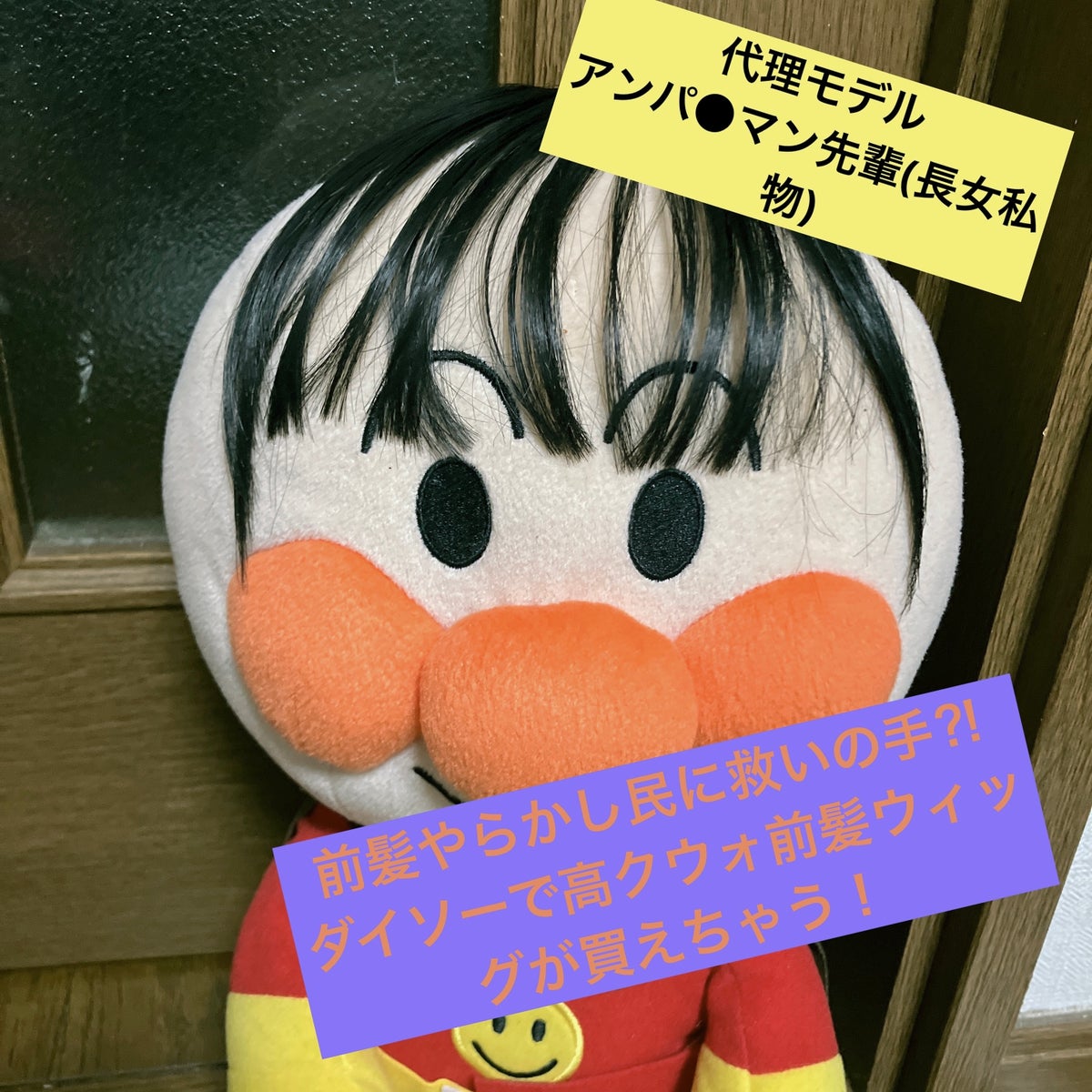 前髪ウィッグ|daisoの使い方を徹底解説 超優秀!100均で買えるおすすめヘアケアグッズ!産後の薄毛や前髪切りすぎても安心⁈ Daiso