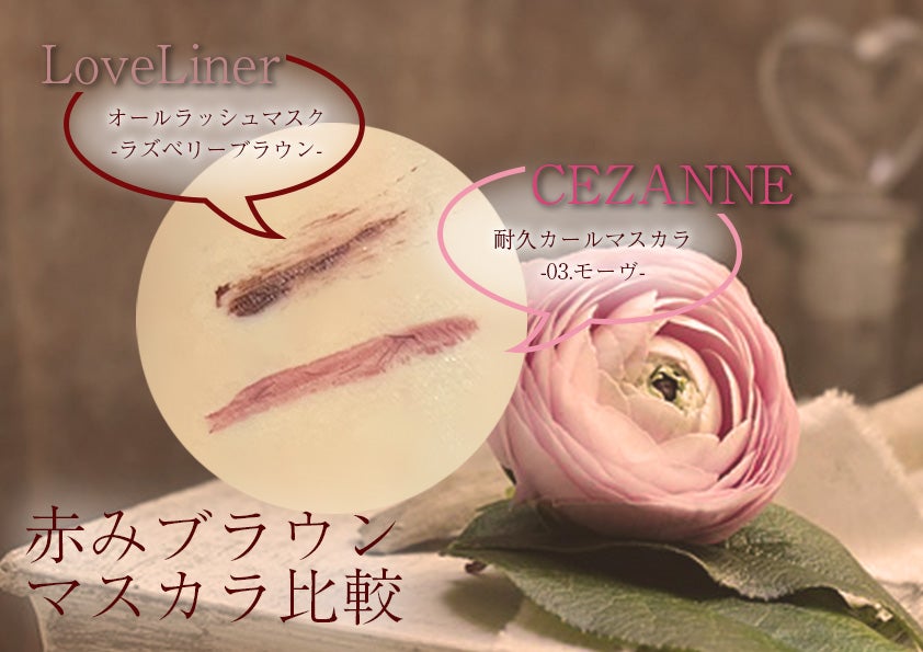 耐久カールマスカラ|cezanneの口コミ 元々使用していたラブライナーのラズベリーブラウンに近い色を探していて購入しました。 By