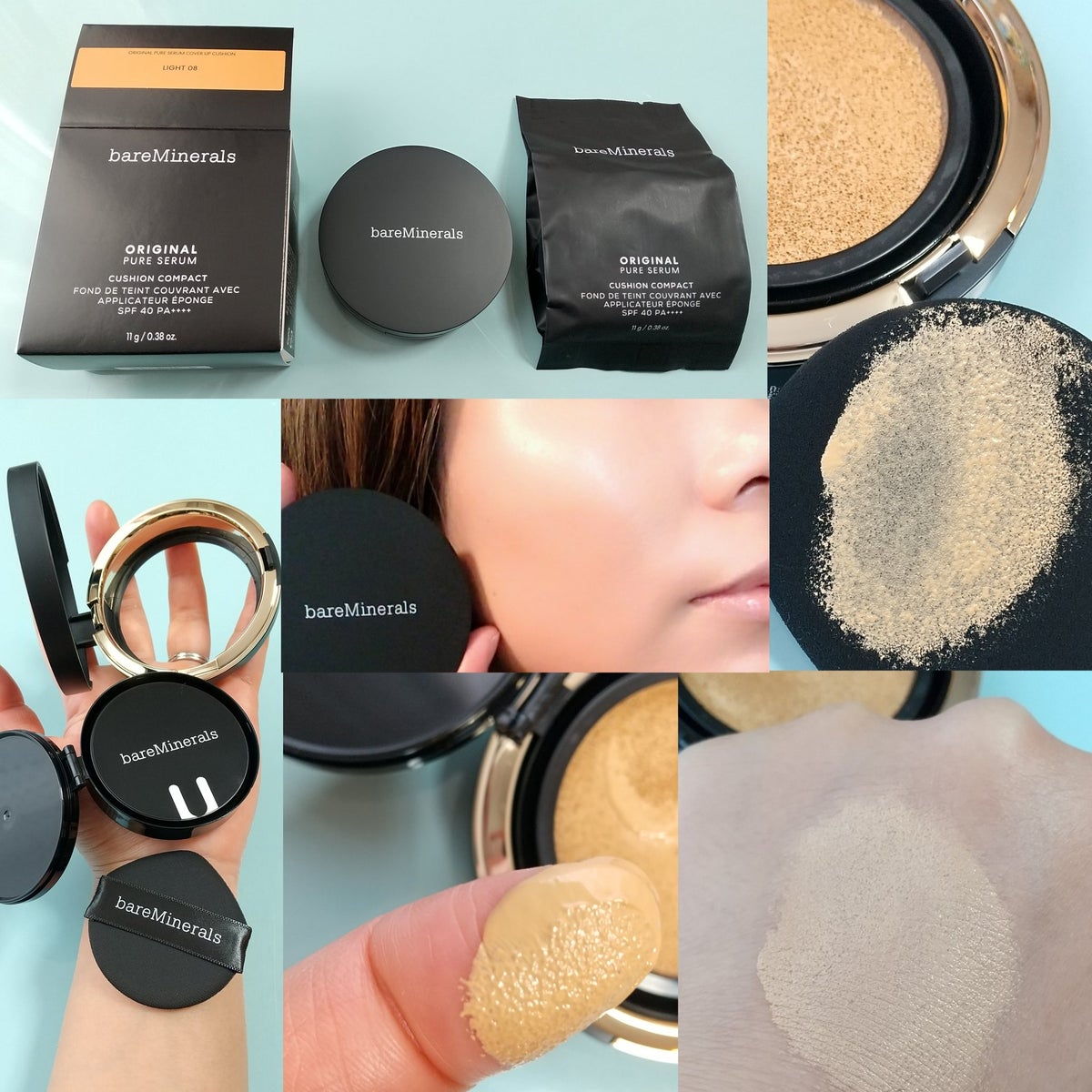 オリジナル ピュア セラム カバーアップ クッション|baremineralsの口コミ Pr ベアミネラル ベアミネラルから商品提供を