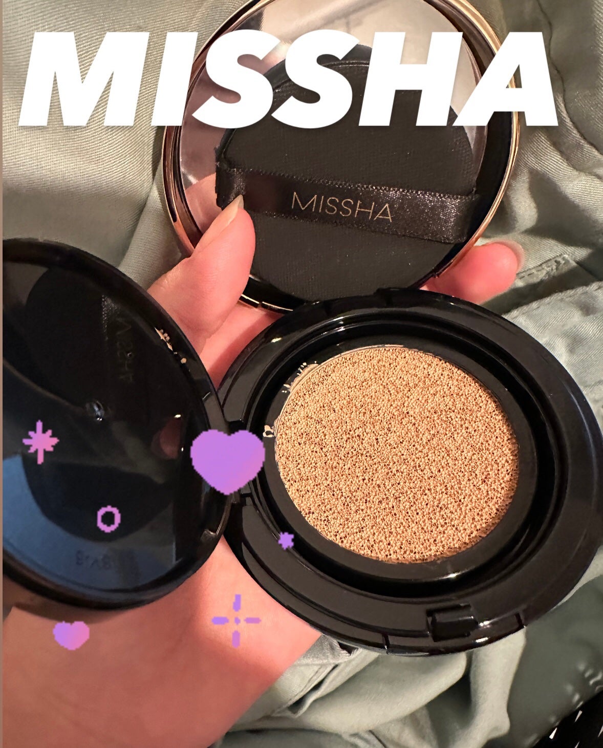 M クッション ファンデーションプロカバー|misshaの口コミ 口コミが良くてずっと気になっていたのですが初めて使ってみました