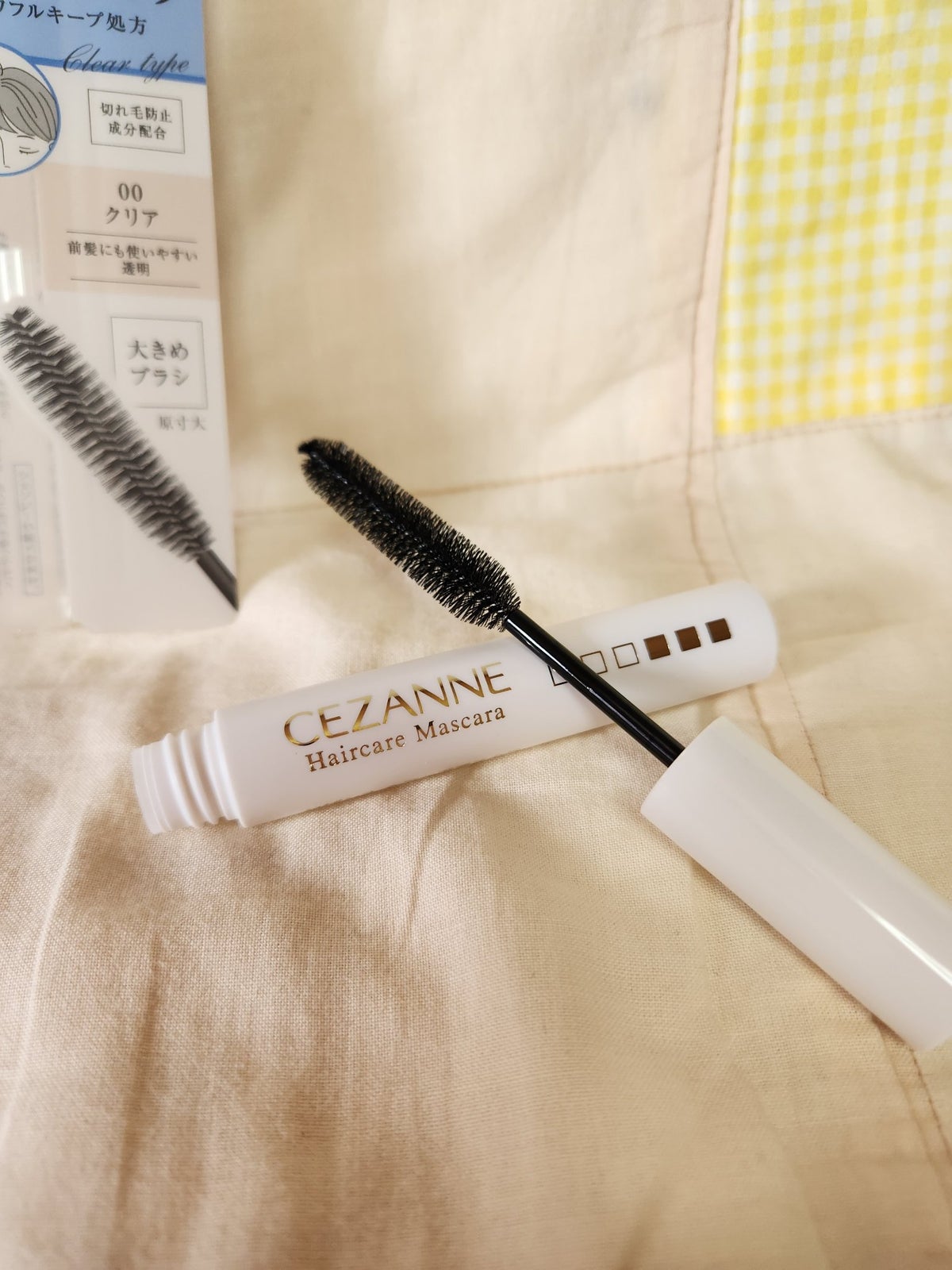 ヘアケアマスカラ|cezanneの口コミ 【使った商品】 Cezanne ヘアケアマスカラ By Aki乾燥肌 Lips