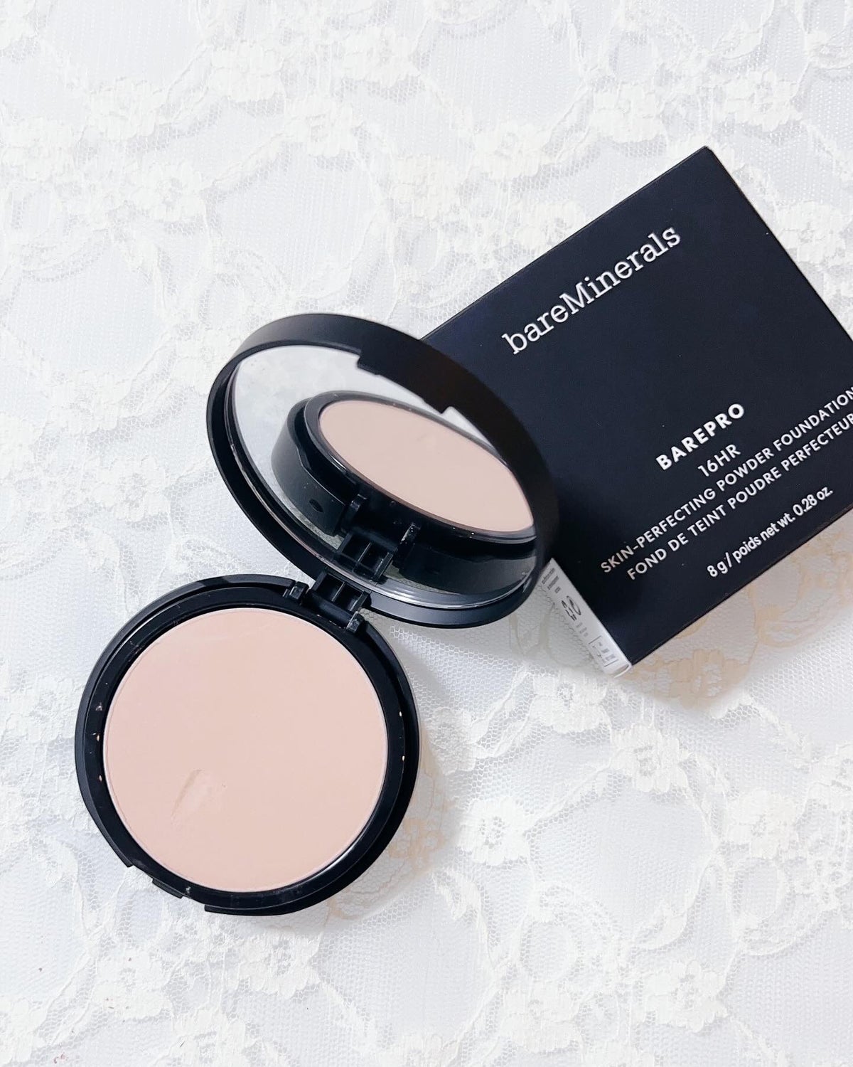 ベアプロ 16hr パウダー ファンデーション|baremineralsの口コミ プレストタイプのファンデーションだけど、粒子がとても