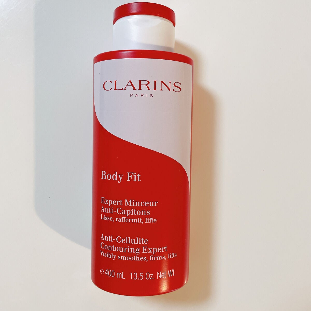 ボディ フィット|clarinsの効果に関する口コミ 産後のむくみケアに購入。 ジェルとクリームの間のような感触で伸びが良く、 By