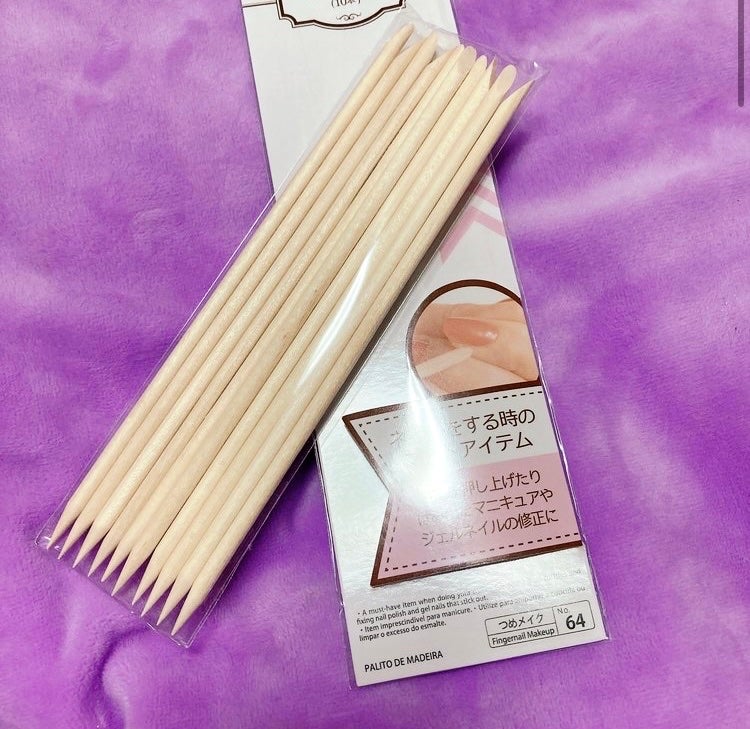 ネイルアート用 ウッドスティック|daisoの口コミ Daiso ネイルアート用 ウッドスティック By ゆぽぽ ちゃんフォロバ100