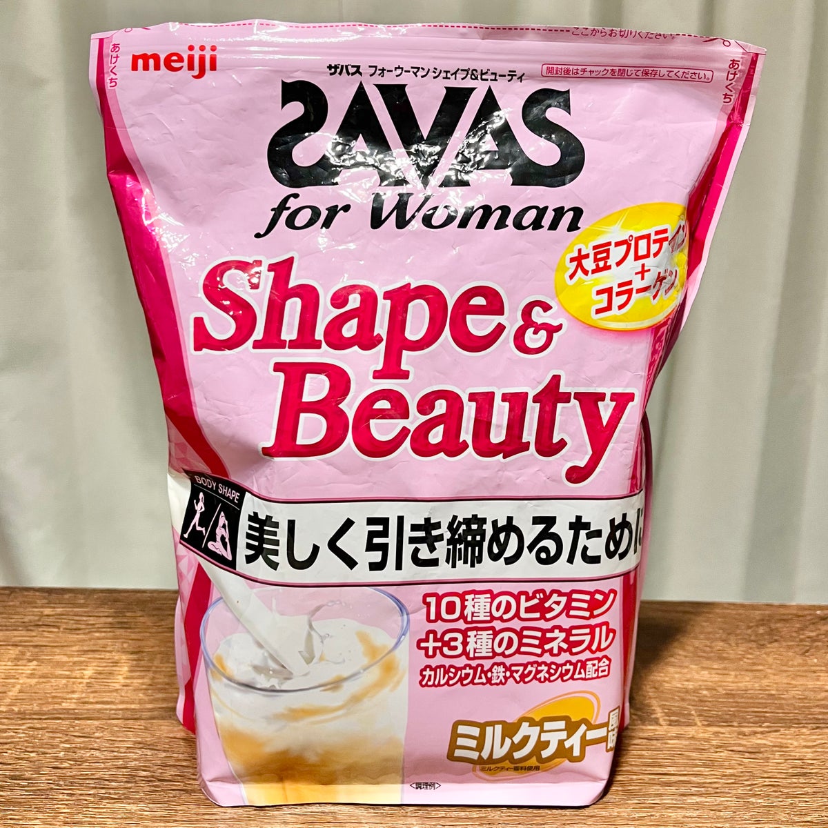 シェイプ&ビューティー|ザバスの口コミ ミルクティープロテイン ザバス シェイプ&ビューティー By ラテ普通肌20代前半 Lips
