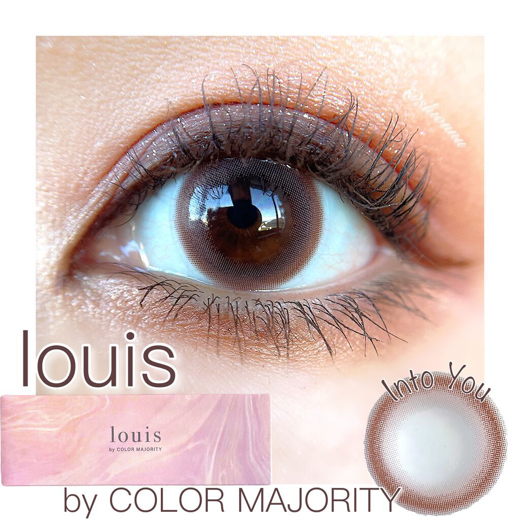 【2021年冬新作カラーコンタクトレンズ】ルイ バイ カラーマジョリティー |louis By Color Majorityのカラコンレポ・着