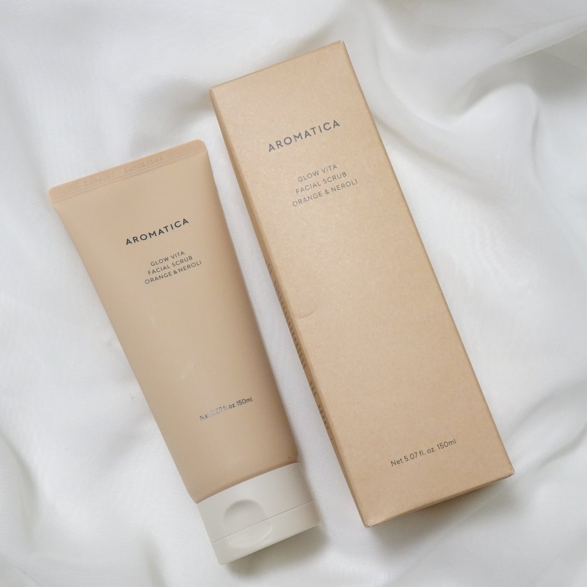 グロービタフェイシャルスクラブ オレンジandネロリ|aromaticaの口コミ Aromatica Glow Vita F By Aqua🥀