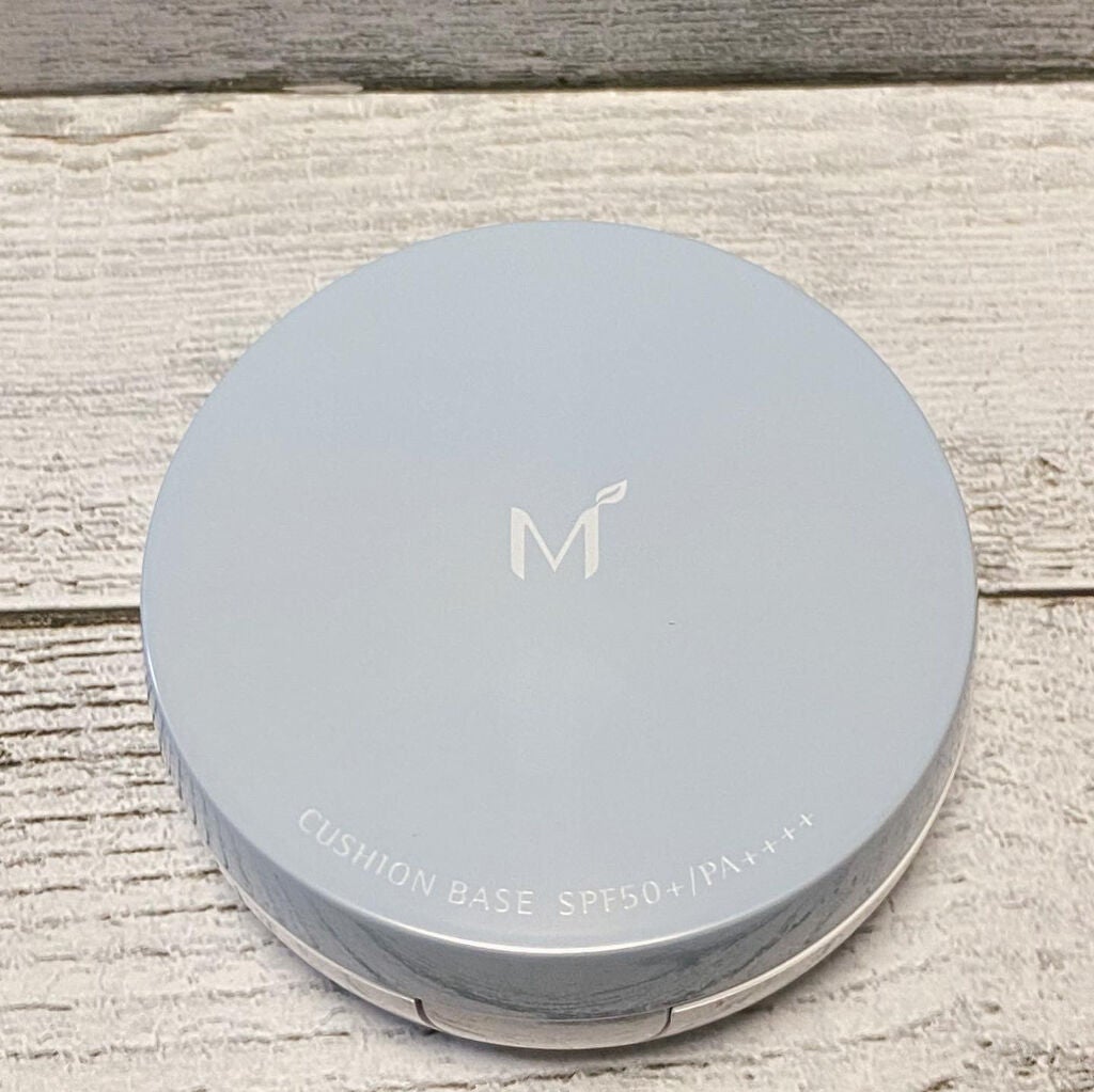 【限定化粧下地】m クッションベース(ブルー)|misshaの口コミ イエベ秋におすすめの化粧下地!missha M クッションベース