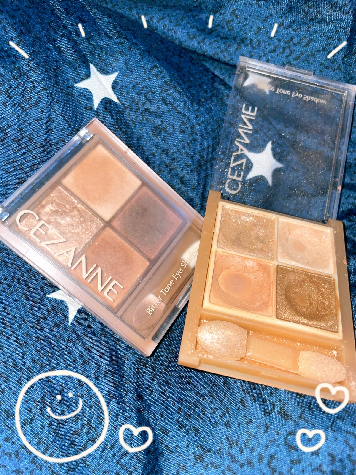 Cezanneのパウダーアイシャドウ ベージュトーンアイシャドウ&ビタートーンアイシャドウを使った口コミ ベージュトーンアイシャドウは