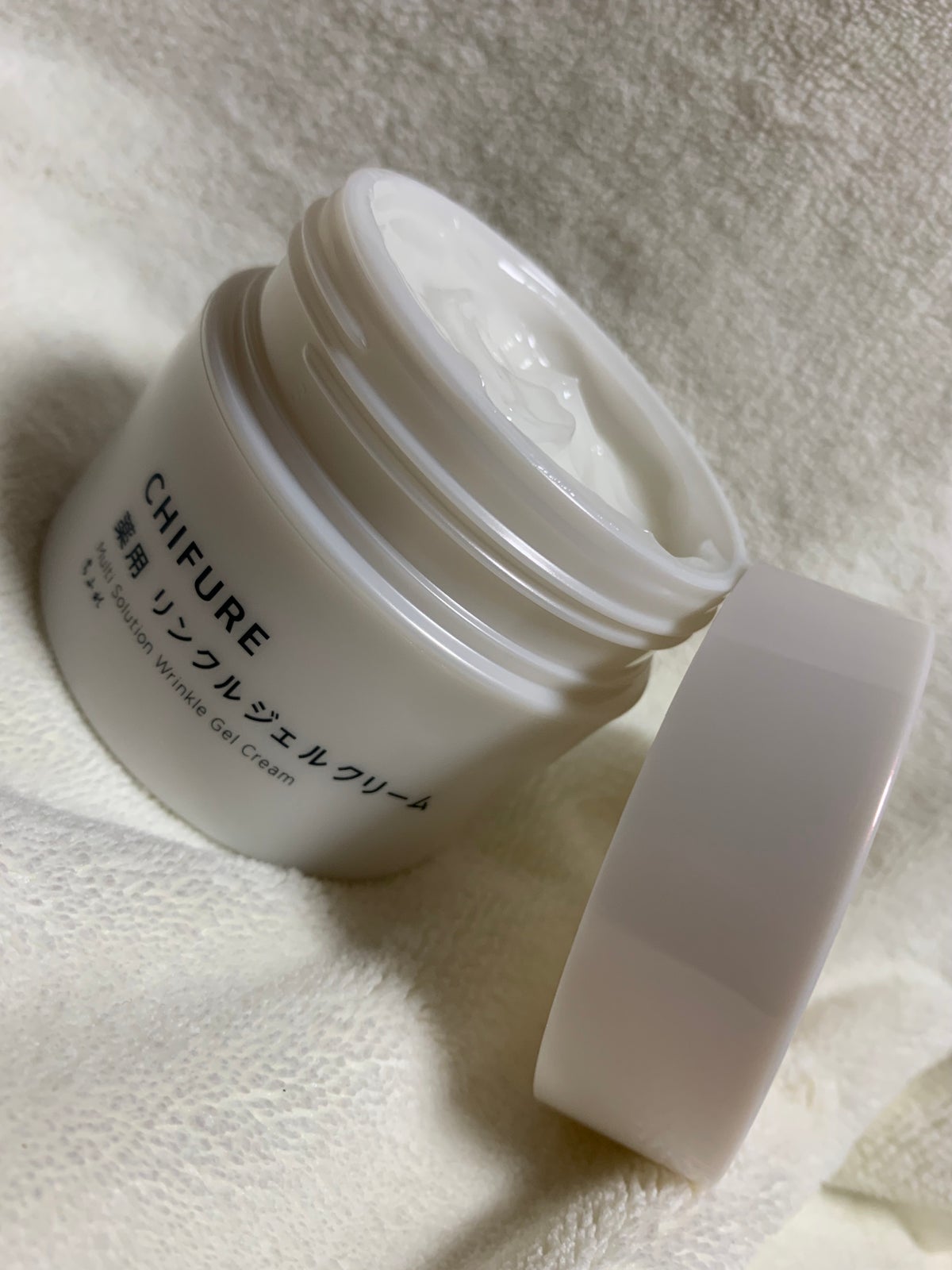 薬用 リンクルジェルクリーム|ちふれの口コミ ちふれのオールインワンジェルを愛用していましたが、リンクルケアは初めて! By 天助脂性肌