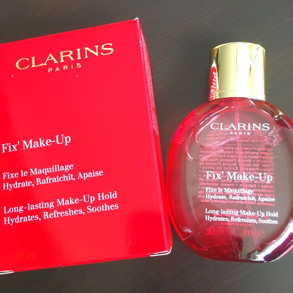 フィックス メイクアップ|clarinsの使い方を徹底解説 すごく話題になっていたので購入しました! By Yuna混合肌20代前半