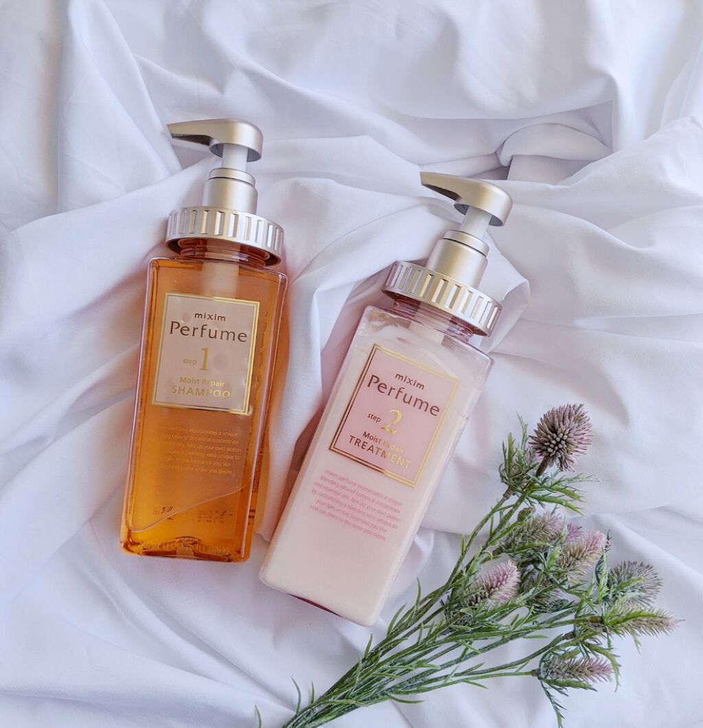 モイストリペア ヘアトリートメント|mixim Perfumeの口コミ 有機フラワーオイル原料と 保湿成分の生セラミドの調合した By