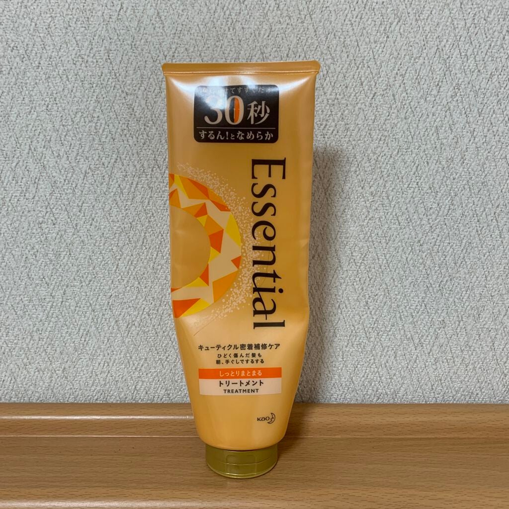 しっとりまとまる トリートメント|エッセンシャルの効果に関する口コミ 【使い切り】 エッセンシャル しっとりまとまる トリートメント By