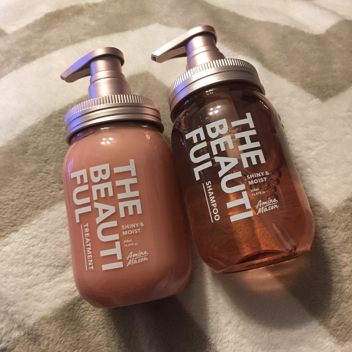 シャイニー&モイスト シャンプー/ヘアトリートメント|アミノメイソンの効果に関する口コミ アミノメイソン シャイニー&モイスト By