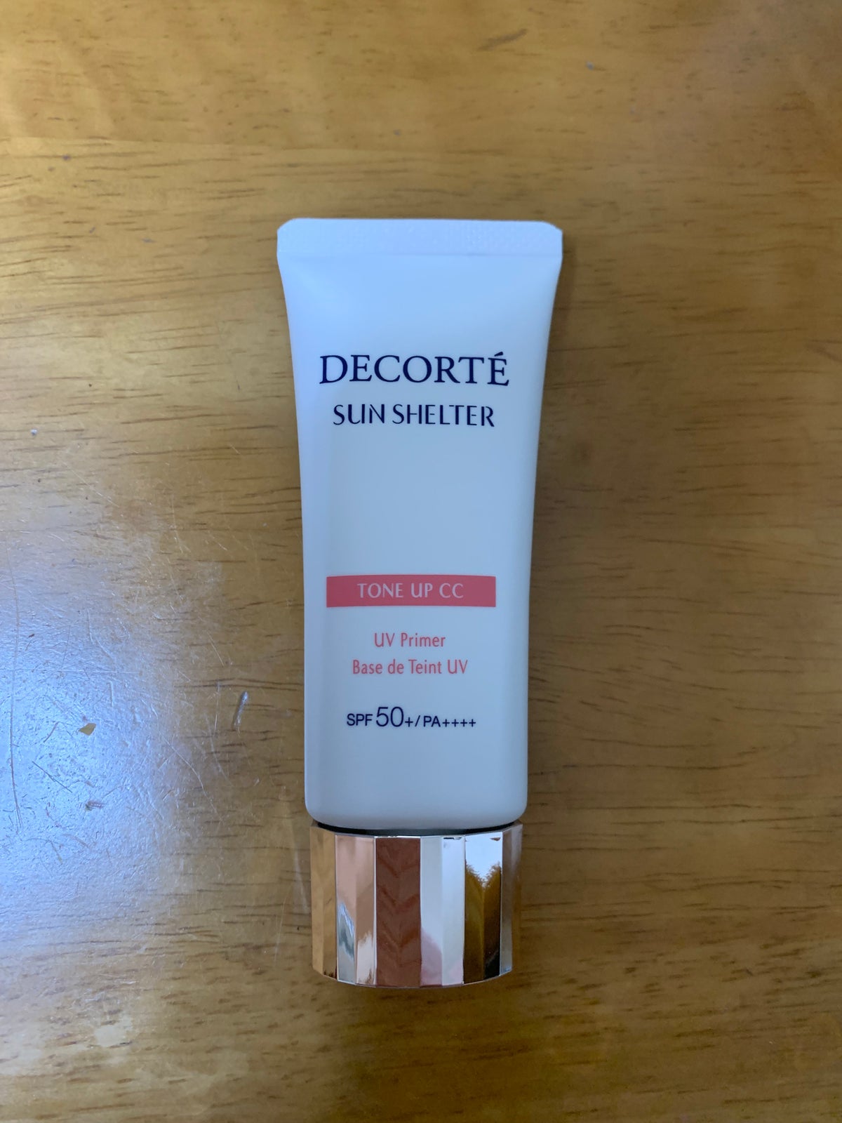 サンシェルター トーンアップcc|decortÉの口コミ エイジングケアにおすすめのccクリーム!★decorteサンシェルタートーン