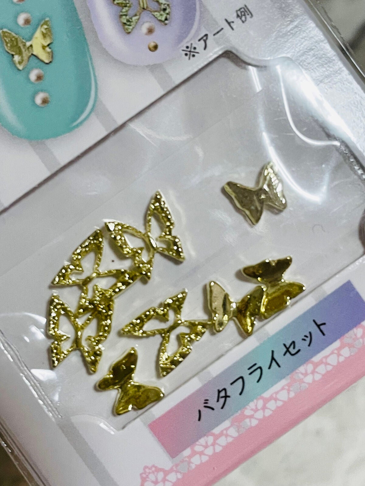 ネイルパーツ|セリアの口コミ 超優秀!100均で買えるおすすめネイルチップ・パーツ!セリア ネイルパーツ ☑︎フラワーセット By ひろろ