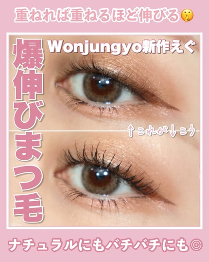【試してみた】ウォンジョンヨ アイドールスリムマスカラ ロング Wonjungyoの人気色・イエベブルベ別の口コミ・レビュー Lips
