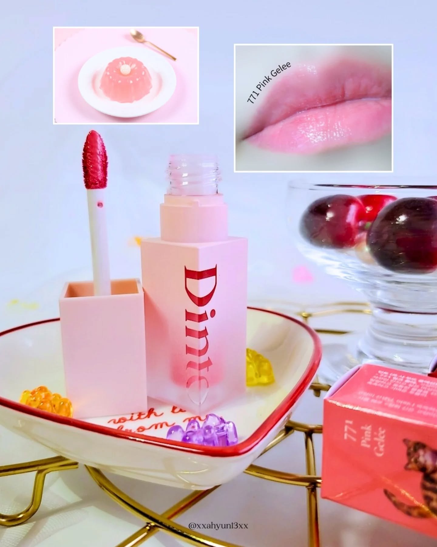 Dintoの口紅・グロス・リップライナー・リップケア ブラーグロイリップティント他、2商品を使った口コミ -🐱MAKE-UP #PR by ...