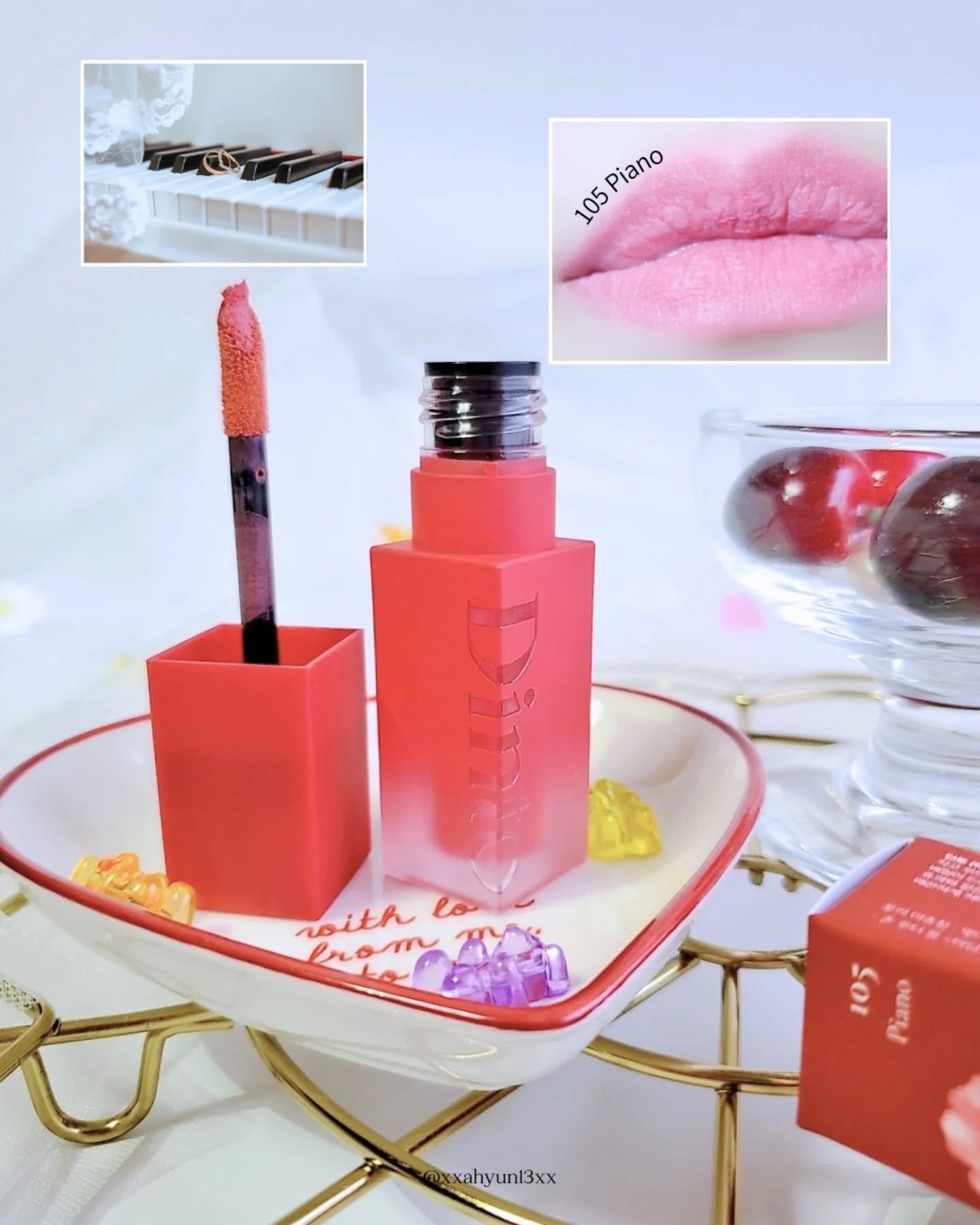 Dintoの口紅・グロス・リップライナー・リップケア ブラーグロイリップティント他、2商品を使った口コミ -🐱MAKE-UP #PR by ...