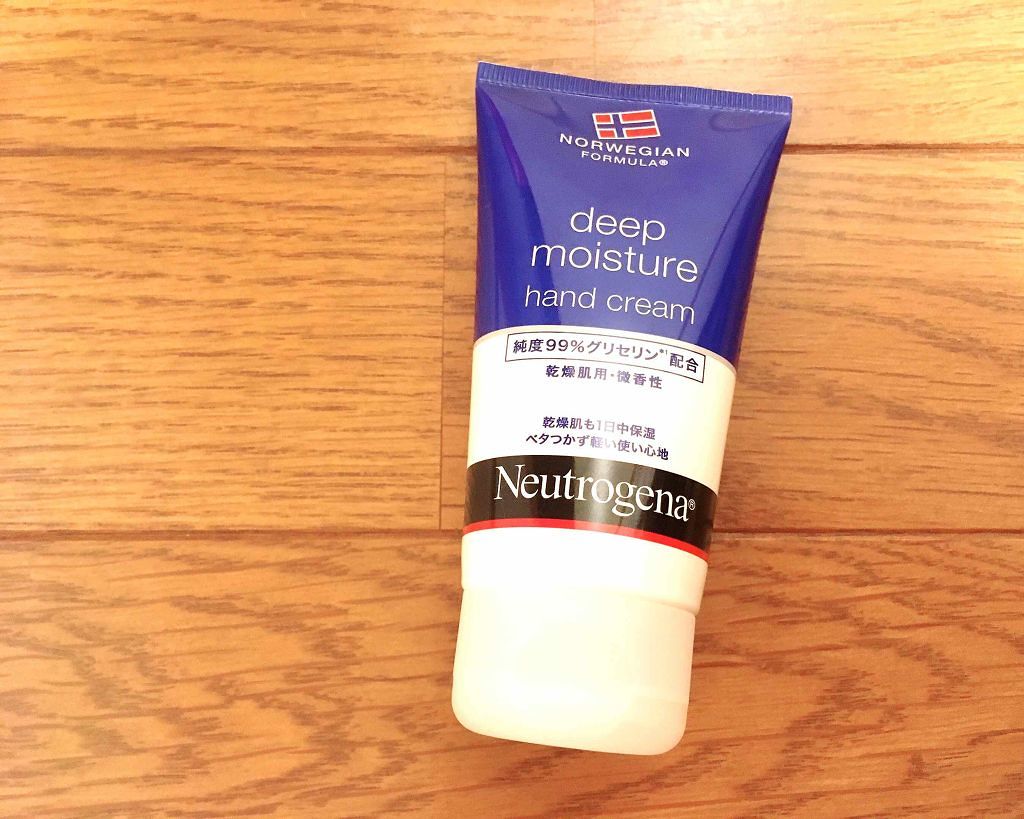 ノルウェー フォーミュラ ディープモイスチャー ハンドクリーム|neutrogenaの口コミ 今まで使っていたハンドクリームが冬の乾燥に