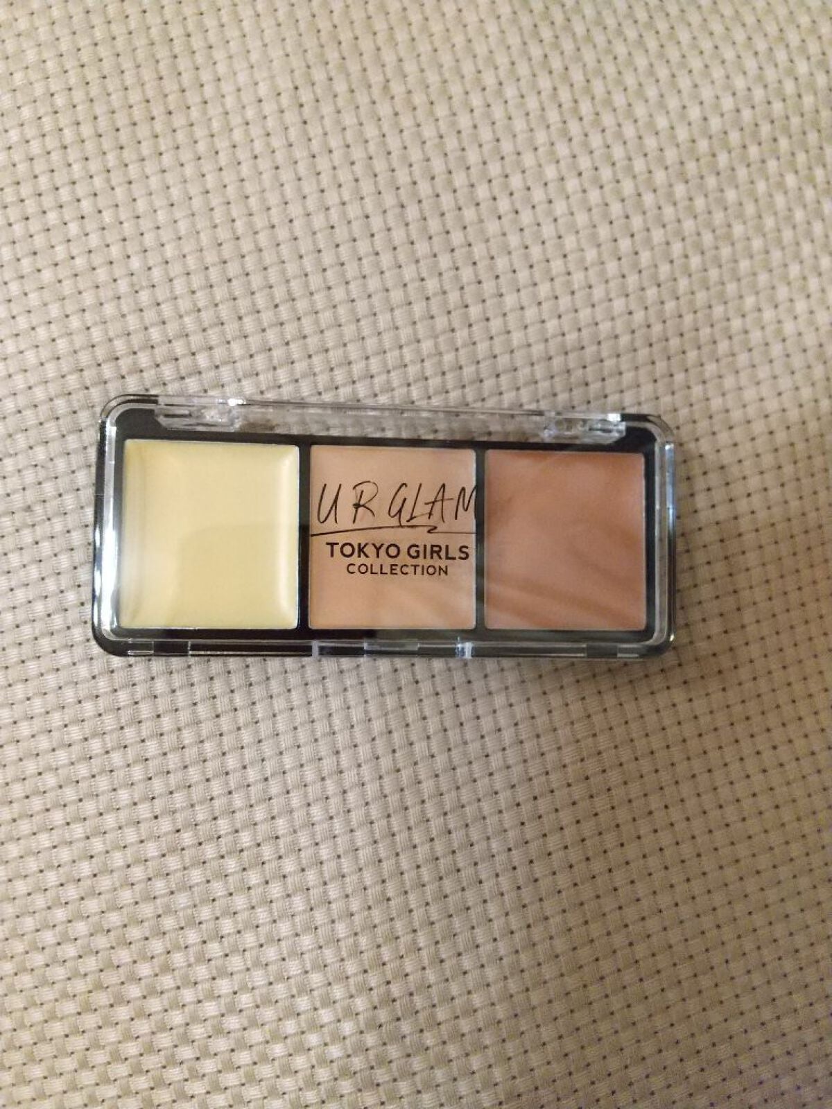 Ur Glam Concealer Palette|u R Glamの口コミ Ur Glam Concealer Palette イエロー