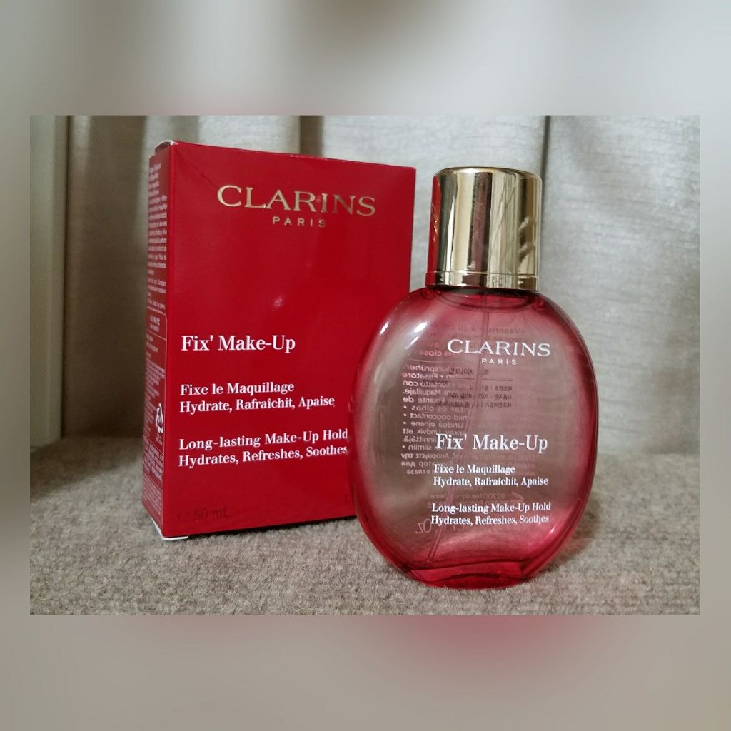 フィックス メイクアップ|clarinsの効果に関する口コミ Clarins Fixmake Up 50mi By ☪七香混合肌30