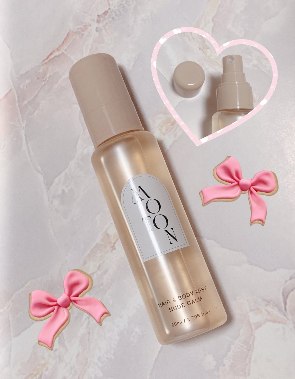 ヘアandボディミスト Nude Calm|motonの口コミ 韓国ブランドmotonさんのヘアandボディミストを試してみました💐 By あやか