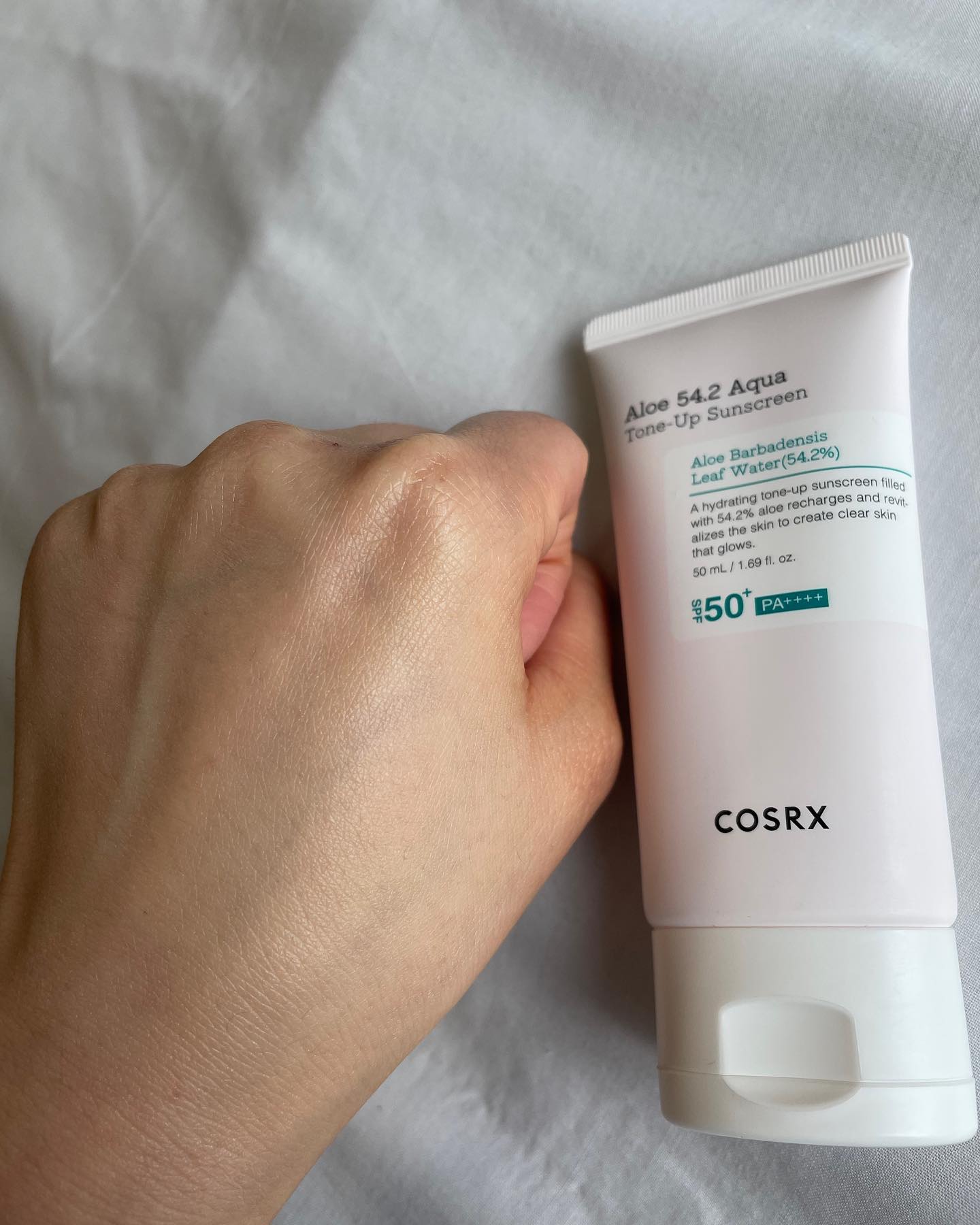 【2024年春新作日焼け止め・UVケア】アロエ54.2アクアトーンアップUVクリーム SPF50+ PA++++｜COSRXの使い方を徹底解説 - ＊ ️ 春の紫外線対策はこれ！ピュア肌の ...