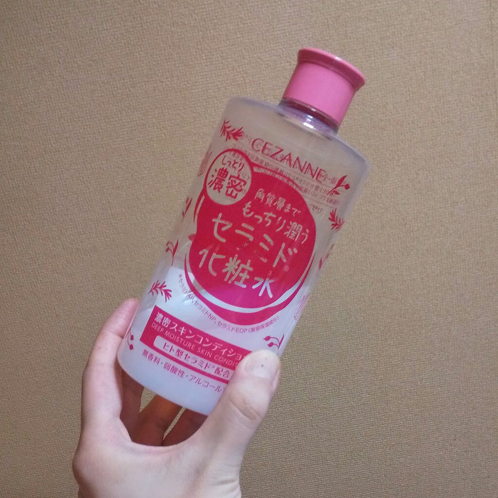 濃密スキンコンディショナー|cezanneの口コミ 混合肌におすすめの化粧水!コスパgood セザンヌのもっちり潤うセラミド化粧水 By