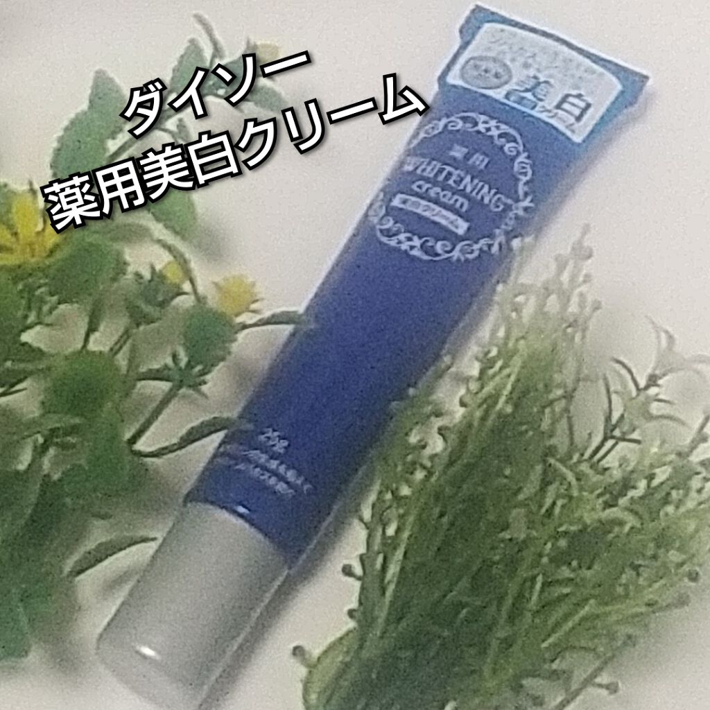薬用美白 クリーム|daisoの効果に関する口コミ 超優秀!100均で買えるおすすめフェイスクリーム!ダイソー 薬用美白クリーム お手軽に