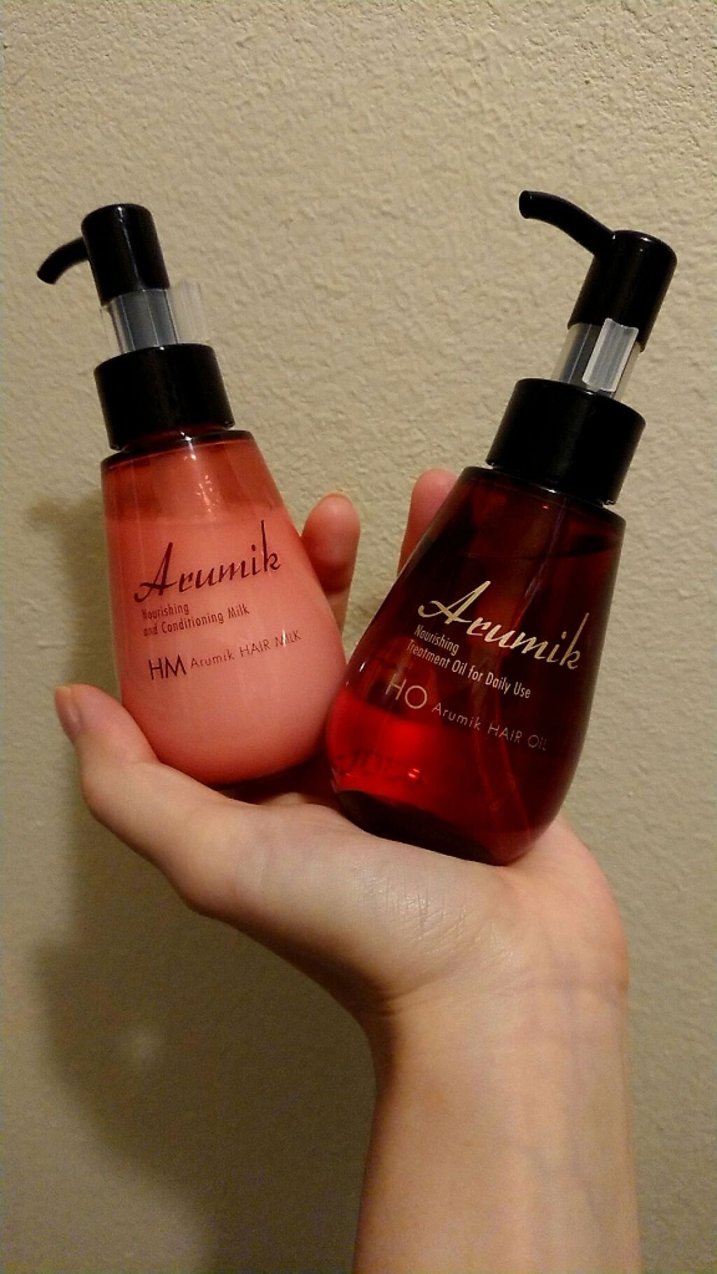 Ablのヘアトリートメント アルミック ヘアオイル&アルミック ヘアミルクを使った口コミ「アルミックのヘアオイルとヘアミルク。 」 By