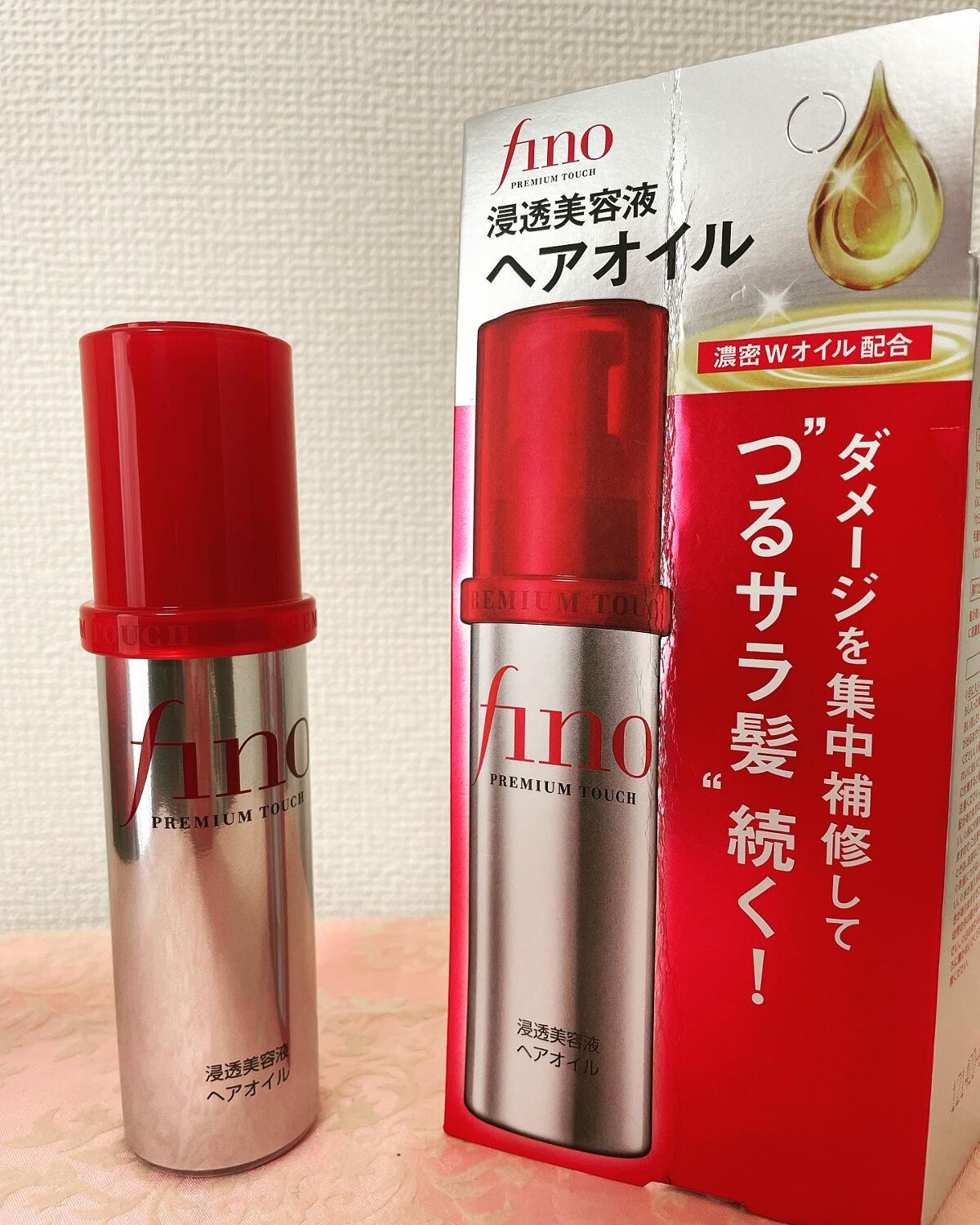 プレミアムタッチ 浸透美容液ヘアオイル|フィーノの口コミ「︎ フィーノ プレミアムタッチ 浸透美容液ヘアオイル 」 By ゆずもも
