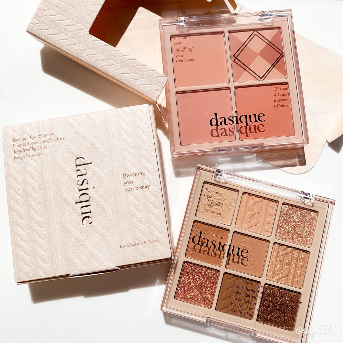 シャドウパレット｜dasiqueを使った口コミ 「デイジークの新作ニットコレクションが可愛す..」 by さや🧸フォロバ100(混合肌/20代後半) | LIPS