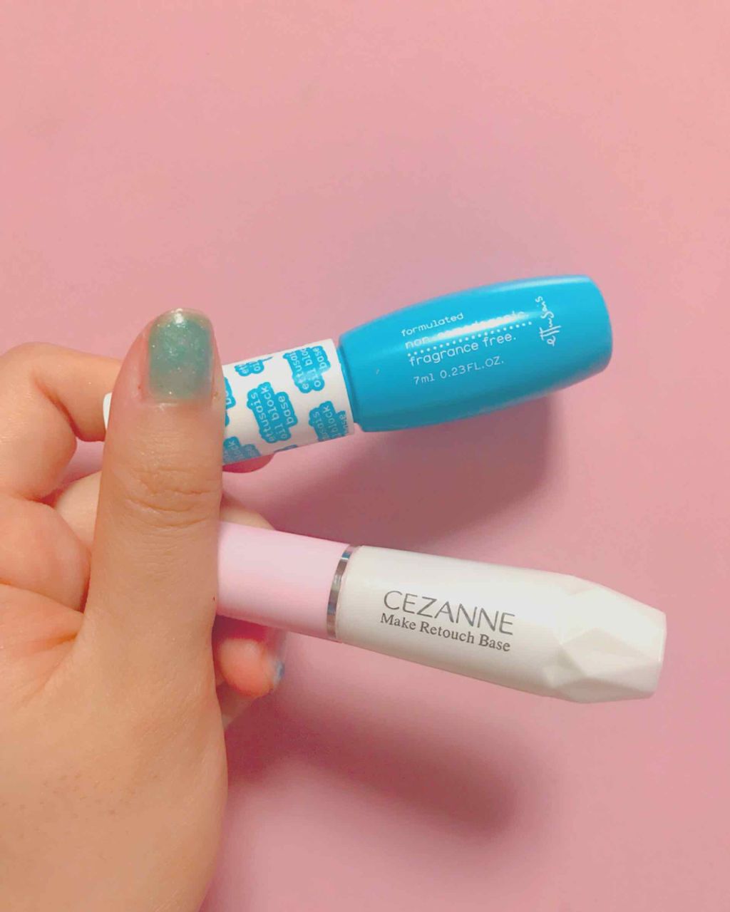 あなたはどっち派?ettusais・cezanneの化粧下地を徹底比較! セザンヌ エテュセ 皮脂テカリ By ♪スカイブルー♪混合