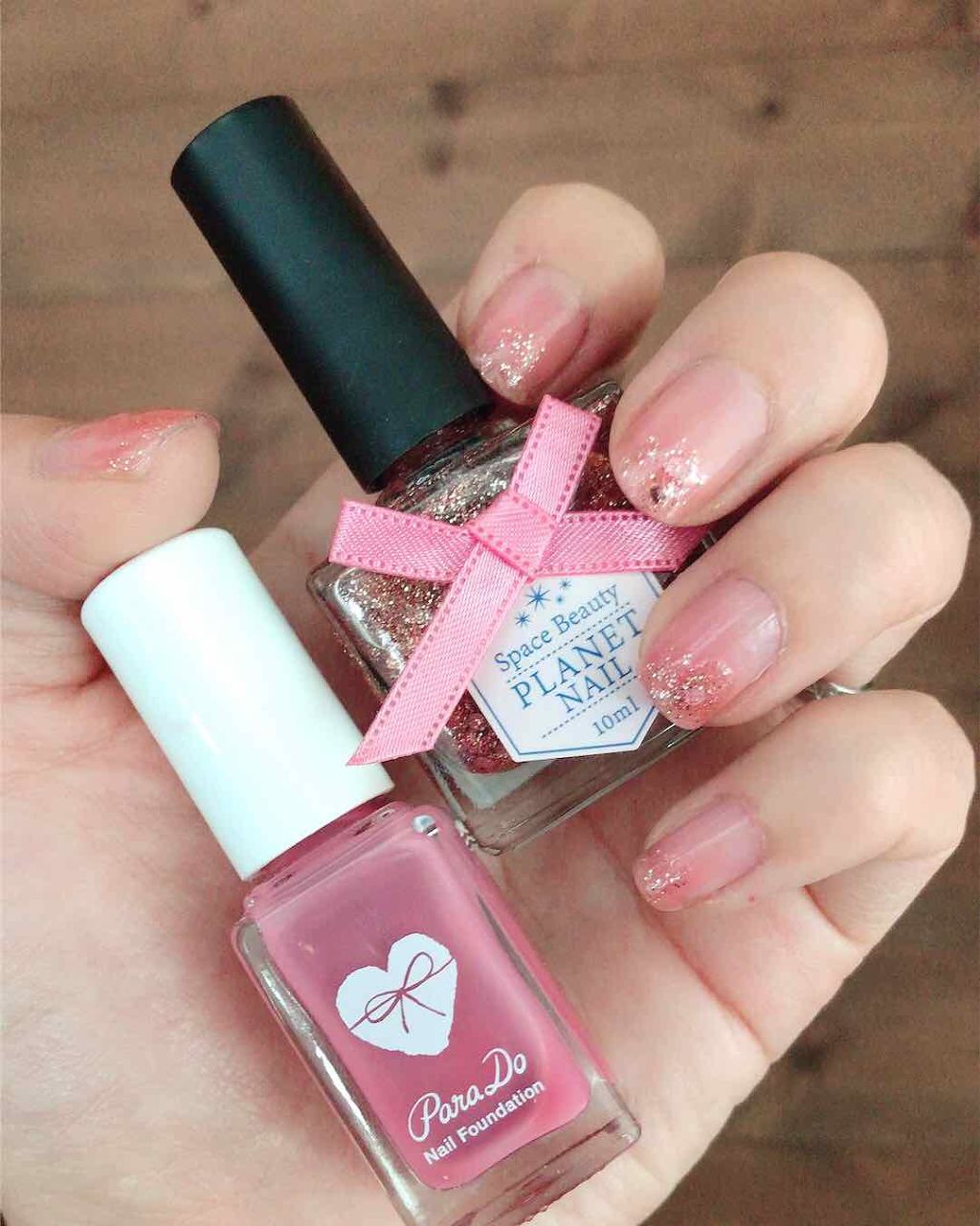 Planet Nail・パラドゥのマニキュアを使った口コミ 🌟パラドゥ ネイルファンデーション Pk2 By さこ乾燥肌30代前半