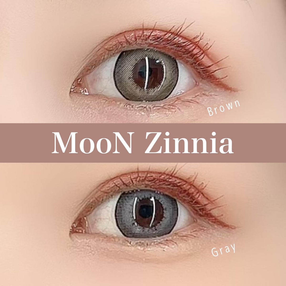 【2023年夏新作カラーコンタクトレンズ】zinnia|カラコンムーンのカラコンレポ・着画口コミ カラコンmoon新作🙌💛 By Emma