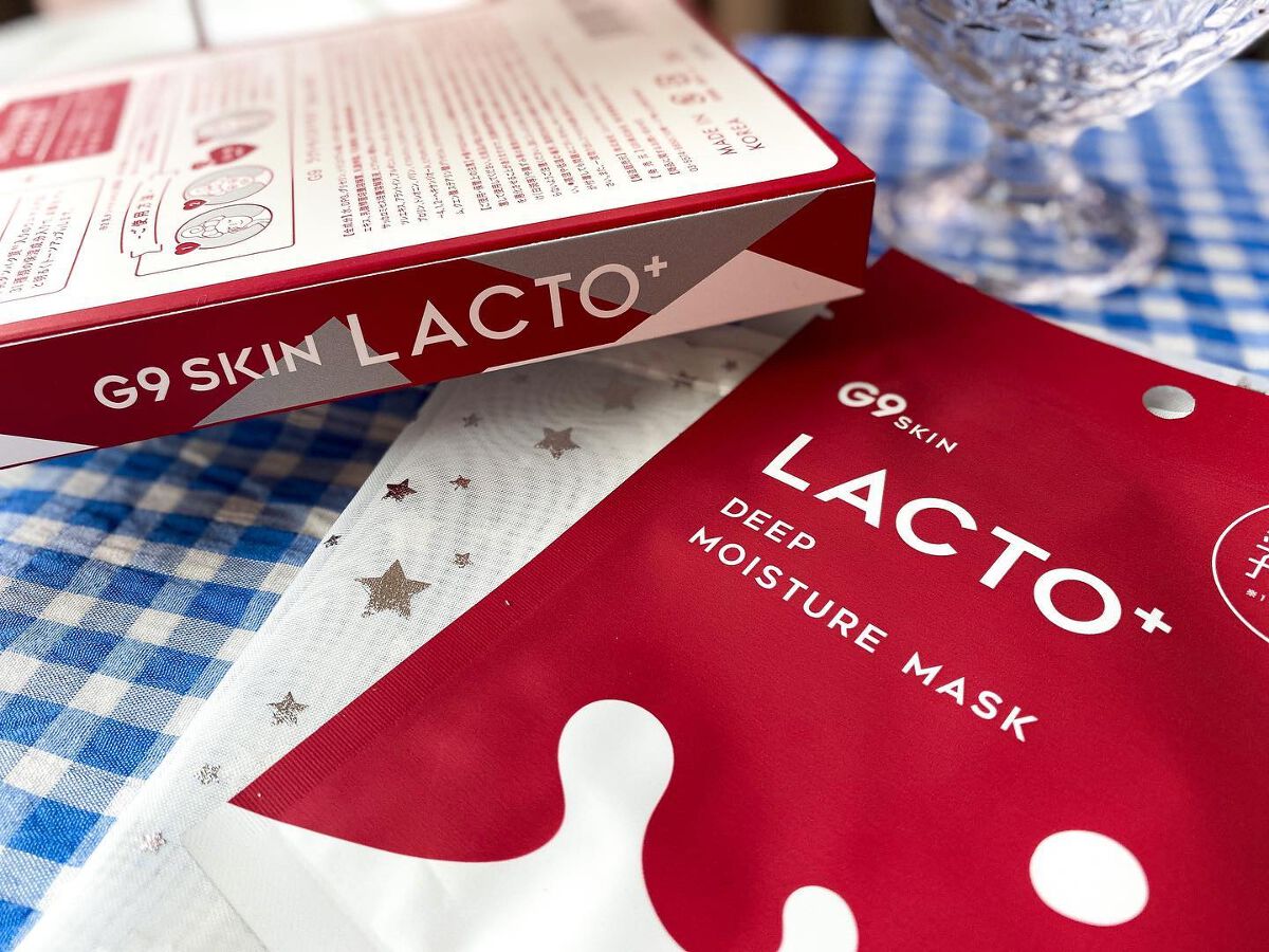 ラクトプラス ディープモイスチャーマスク|g9skinの口コミ G9 Lacto Deep Moisture Mask By おんぷりん