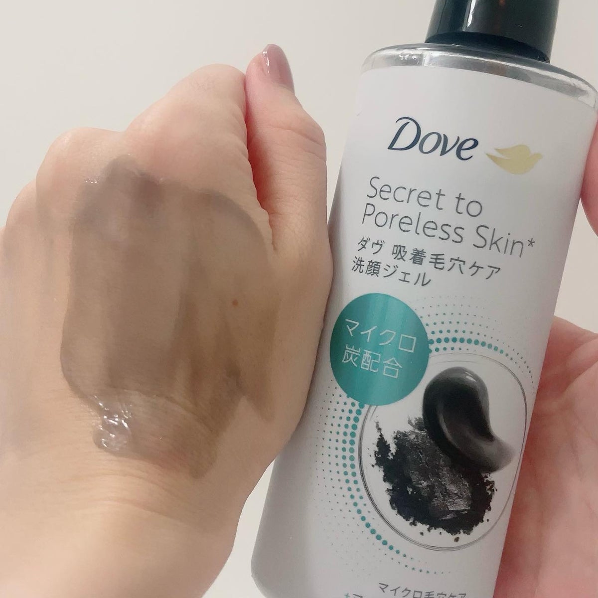 ダヴ 吸着毛穴ケア 洗顔ジェル |ダヴの口コミ ダヴ Dove 吸着毛穴ケア 洗顔ジェル By Hina08脂性肌 Lips