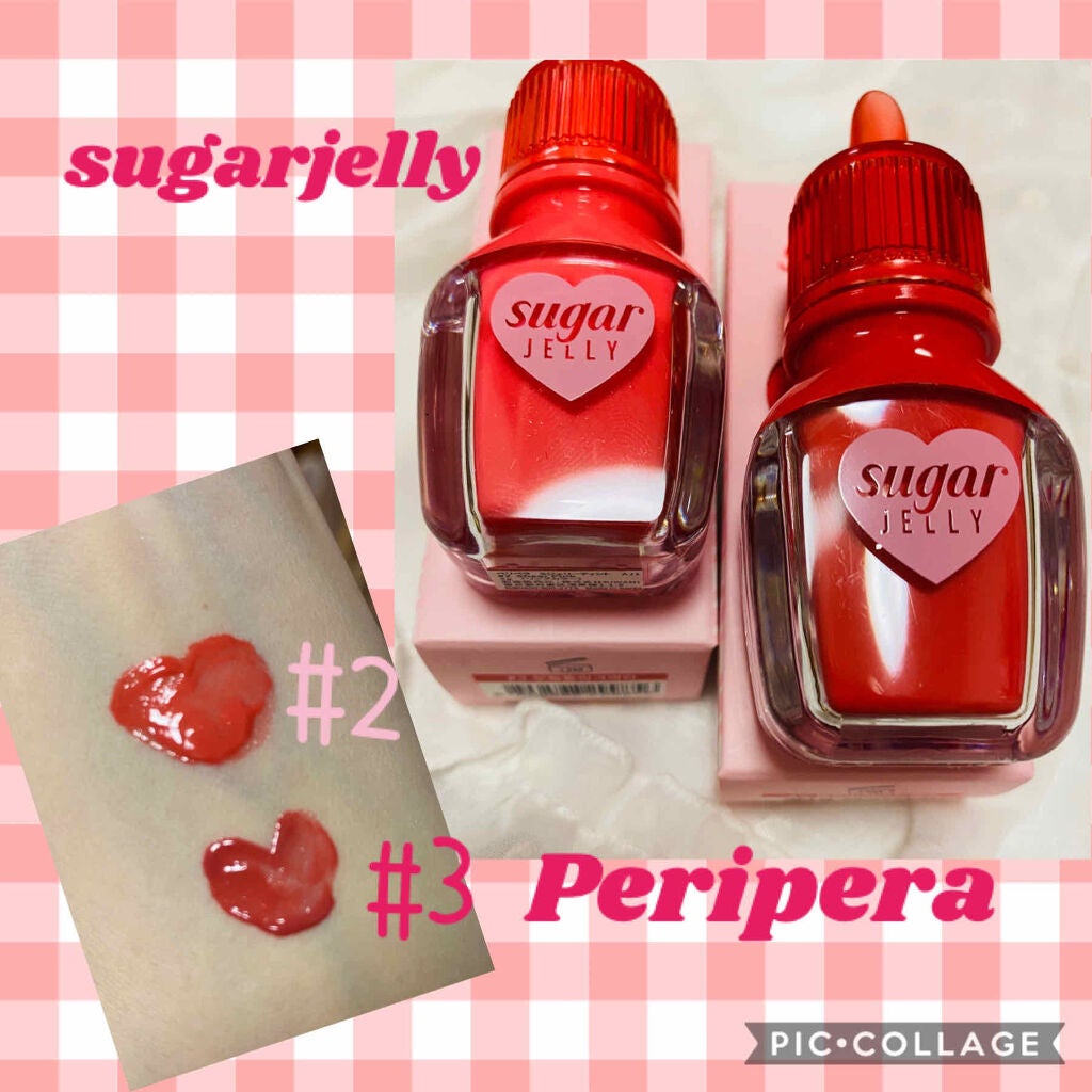 シュガージェリーティント|periperaは落ちないのか?色持ちに関する口コミ「peripera Sugarjelly 」 By 珈琲豆