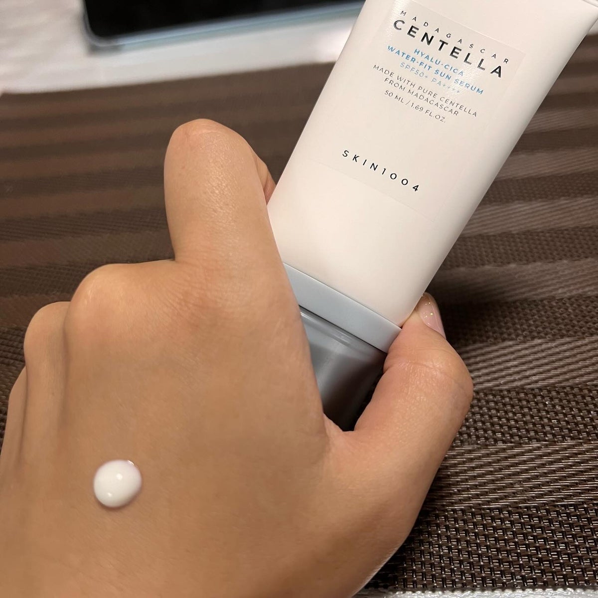 ヒアルーシカ ウォーターフィット サンセラム|skin1004の口コミ ヒアルーシカ ウォーターフィット サンセラム 50ml By R