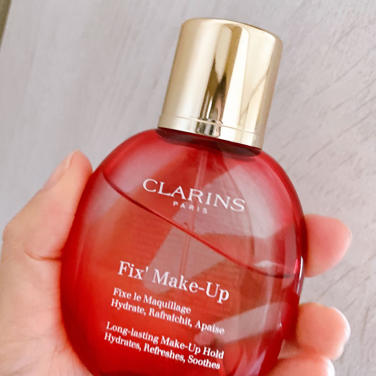 フィックス メイクアップ|clarinsの口コミ Clarins フィックス メイクアップ By しゃき🍒フォロバ 混合肌20代後半