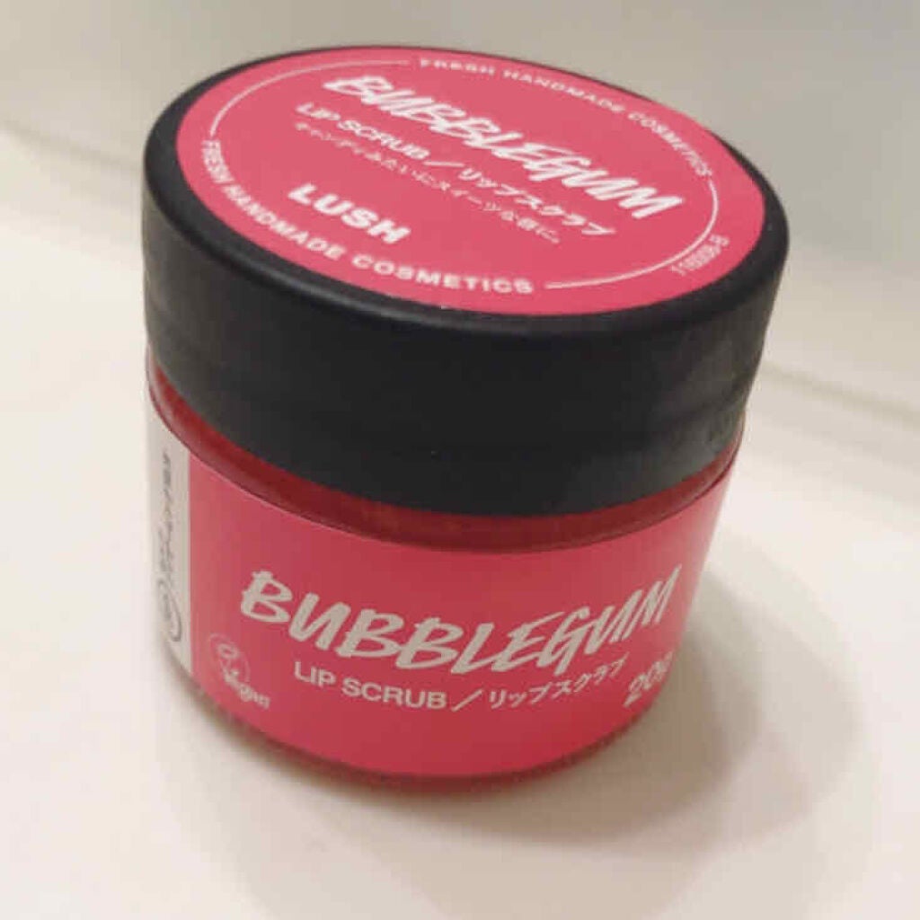 バブルガムフレーバー リップスクラブ|ラッシュの口コミ「💗lush リップスクラブ バブルガム💗 」 By Mako 敏感肌