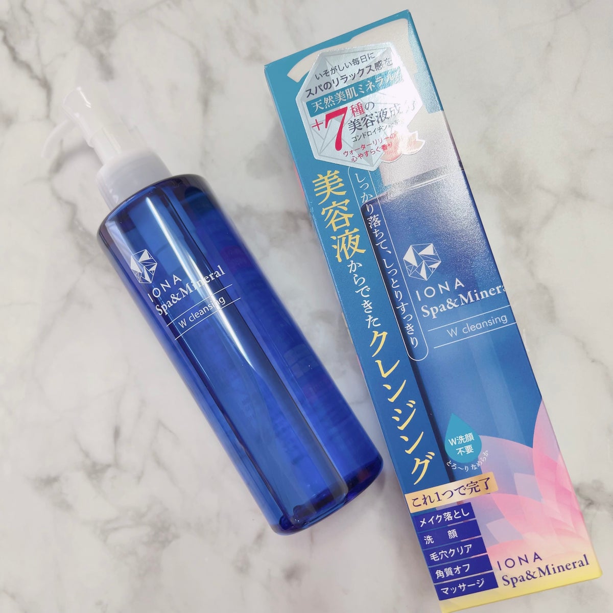 Wクレンジング |イオナ スパ&ミネラルの口コミ イオナスパさまからいただきました🎁 By たまごぼーろちゃん乾燥肌30代前半 Lips