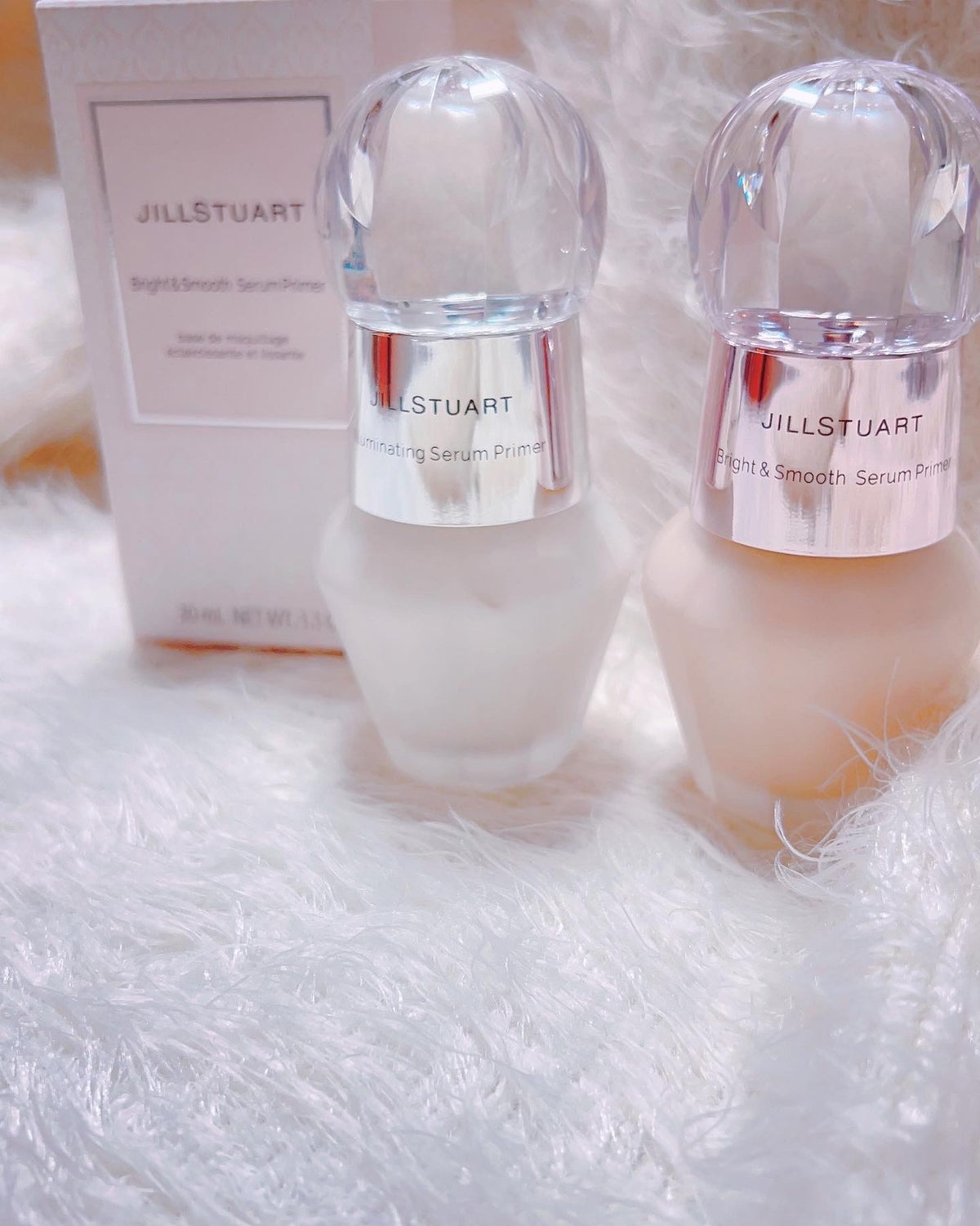 Jill Stuartの化粧下地 ジルスチュアート イルミネイティング セラムプライマー他、2商品を使った口コミ 💭悩みに合わせた下地選び🤔