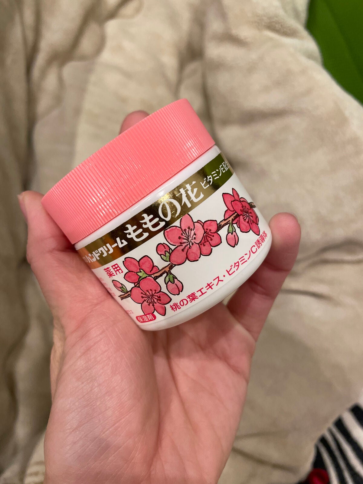 ももの花 ハンドクリーム|オリヂナルの口コミ ️頑固な手荒れに ️ 知人に勧められて使ってみました! By さーな混合肌20代後半