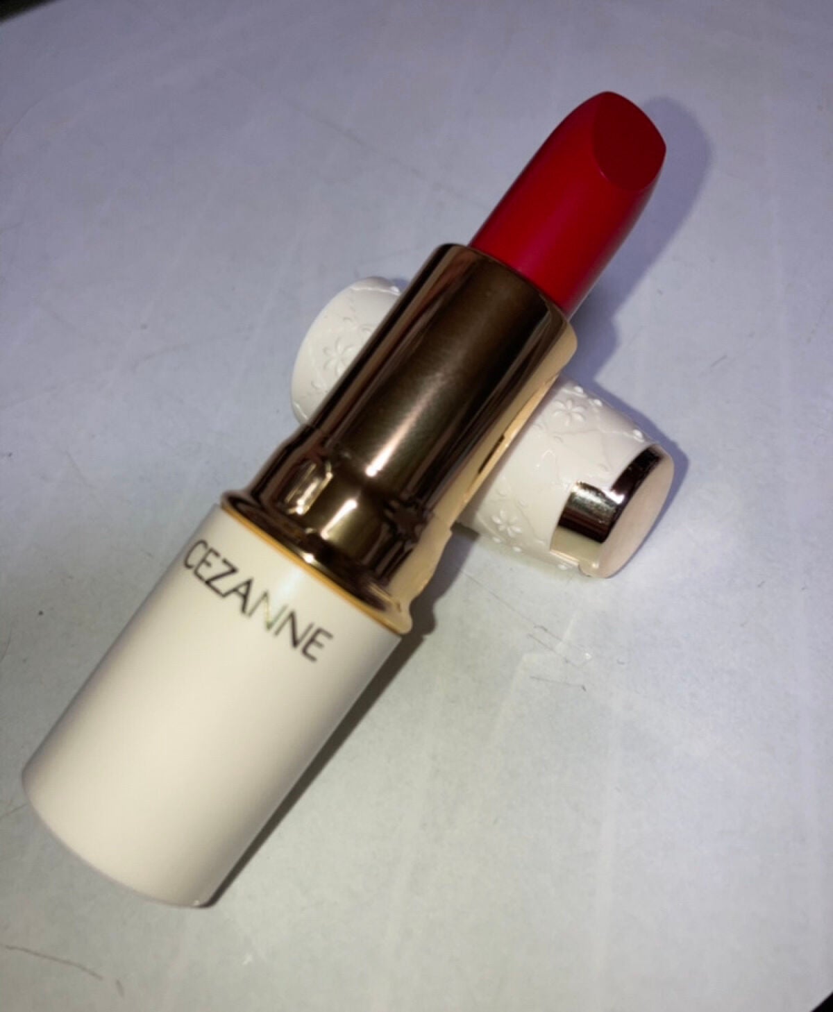 ラスティング リップカラーn 402 レッド系|cezanneの口コミ「💄発色良🌹 【使った商品】 Cezanne 」 By カエラ敏感