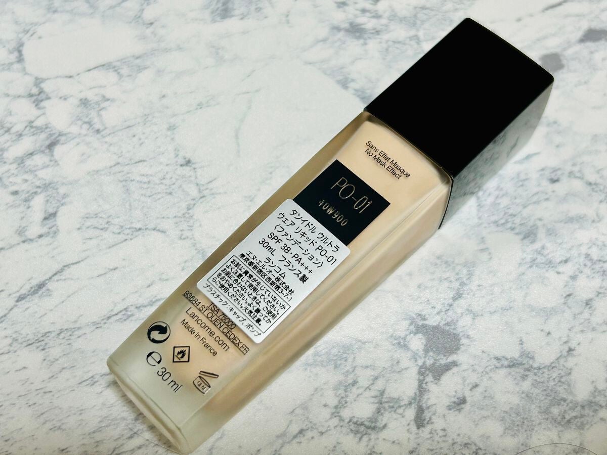タンイドル ウルトラ ウェア リキッド|lancomeの口コミ Lancomeタンイドル ウルトラ ウェア リキッドpo 01 By 流動