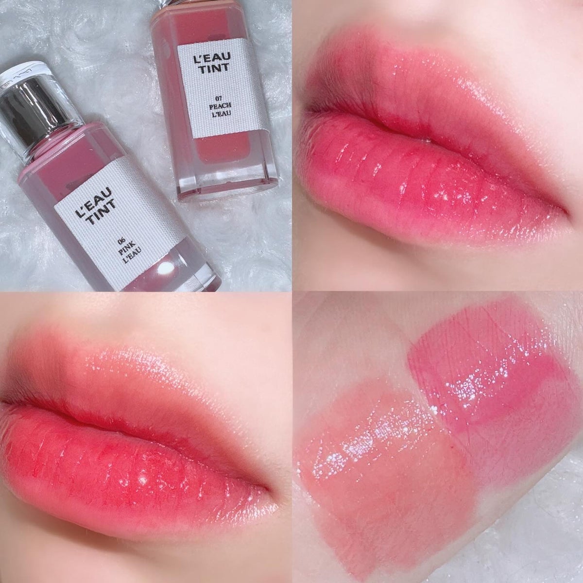 ローティント|bbiaは落ちないのか?色持ちに関する口コミ Bbia ローティント 06 Pink Leau By かえてや 🖤